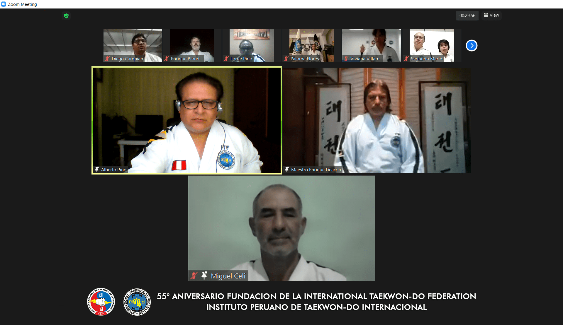 55° Aniversario de Fundación de la ITF - Instituto Peruano de Taekwon-Do Internacional